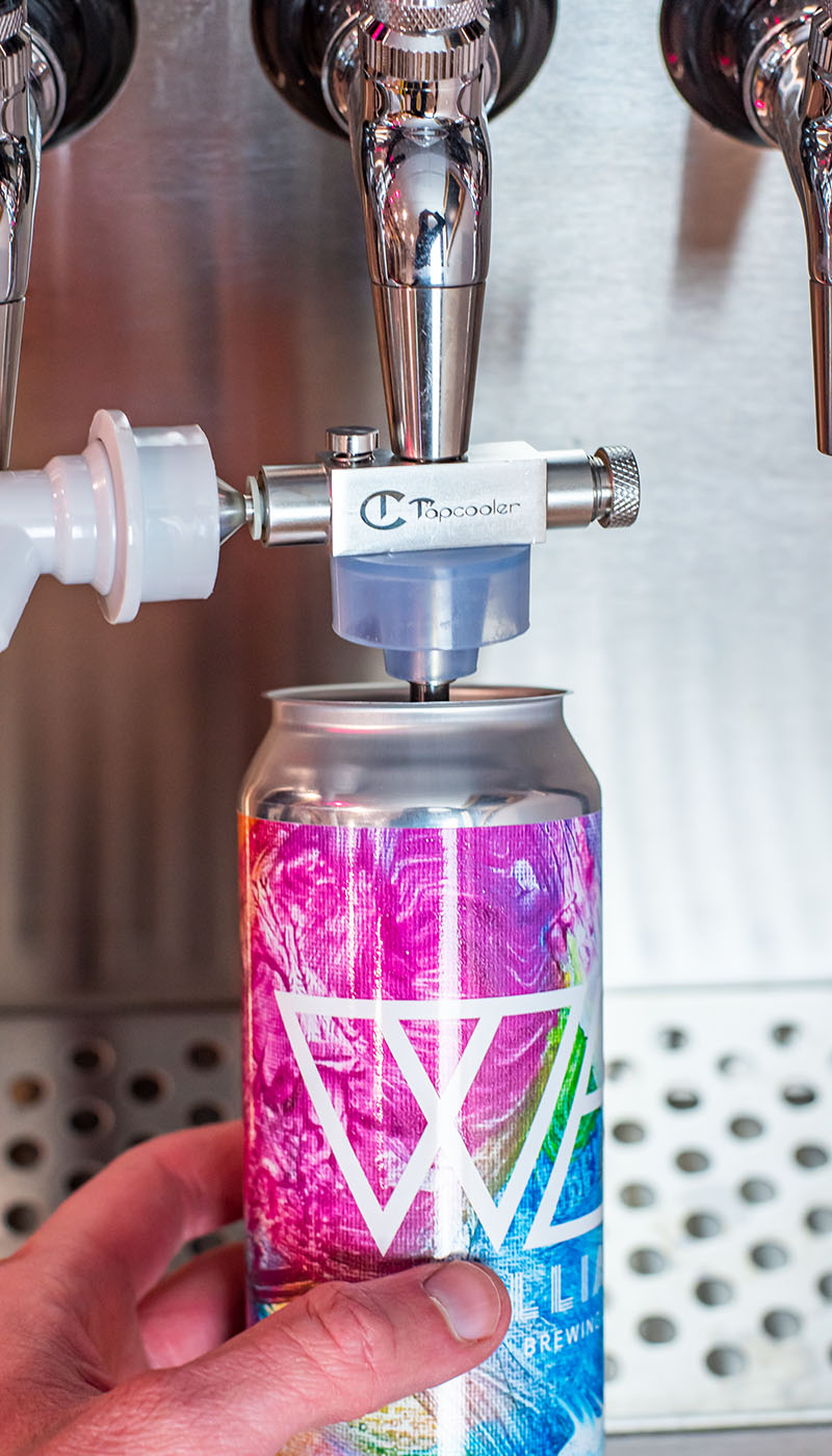 TapCooler Counter Pressure Bottle Filler Review - Hazy and Hoppy