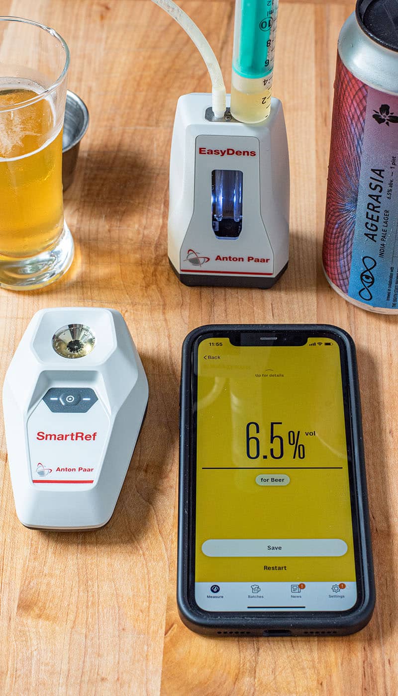 Measuring ABV with Anton Paar’s EasyDens & SmartRef - Hazy and Hoppy